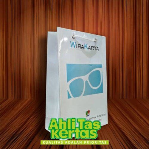 Tas Kertas Optik Glossy | Ahli Tas Kertas | Paper Bag